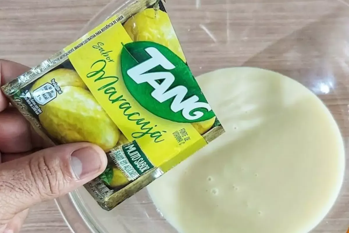 A Irresistível Sobremesa de Suco Tang com Leite Condensado - Delicias ...